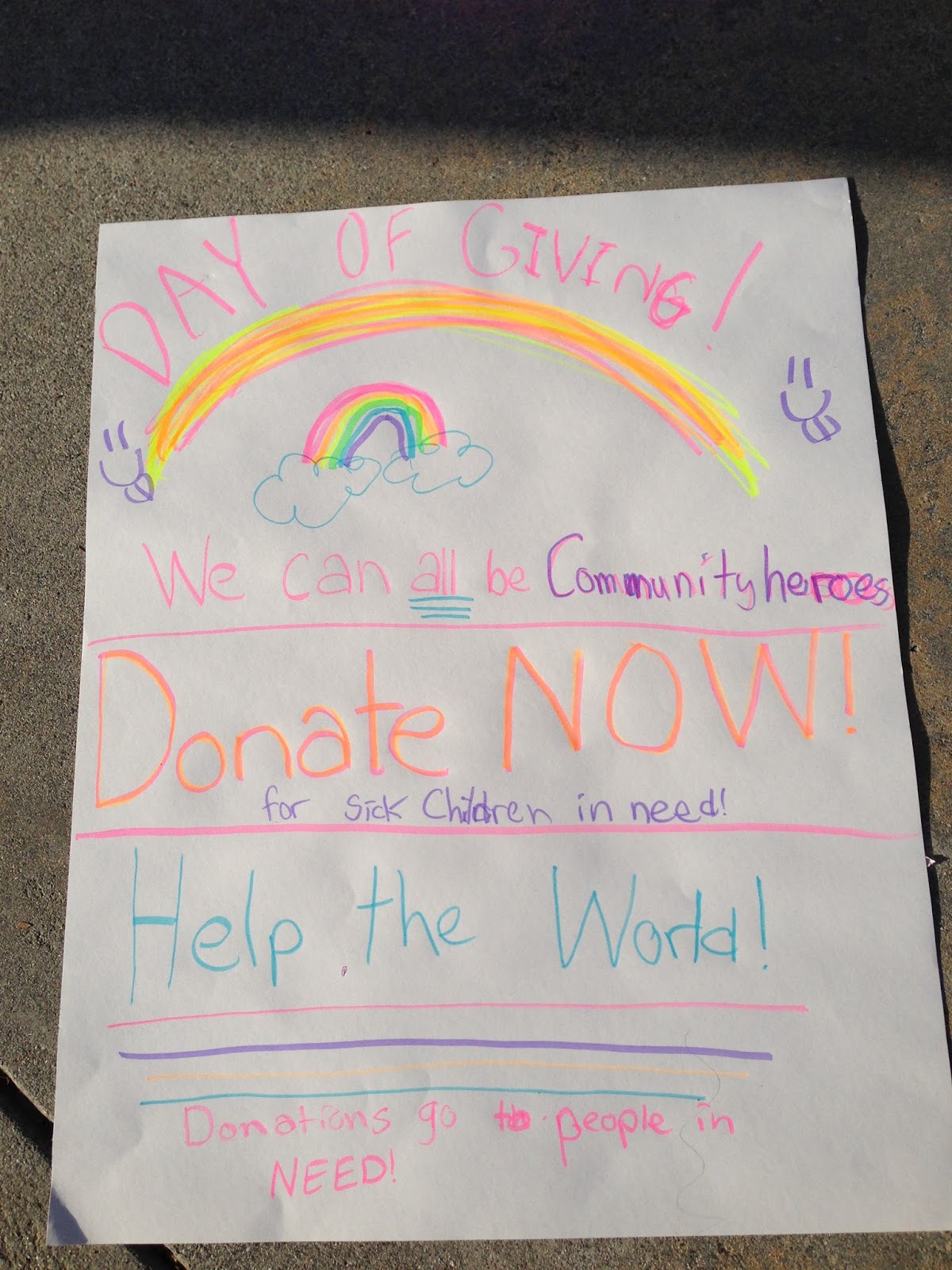 Super-Sizing Community Heroes with a Day of Giving – Go Inspire Go